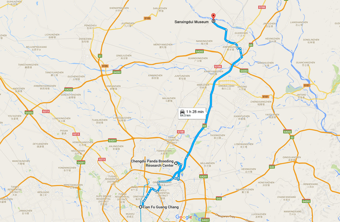 Day Tour - Visit Sanxingdui Museum and Chengdu Panda Base