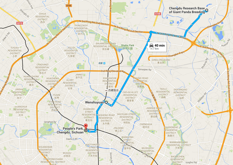 Chengdu Short Stay incluing Panda Visit - 1 Day